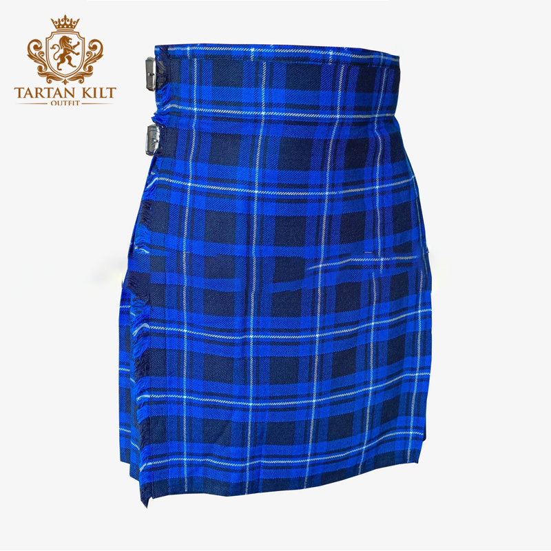 MEN’S 5 YARD KILT – AMERICAN PATRIOT TARTAN – Tartan Kilt Outfit